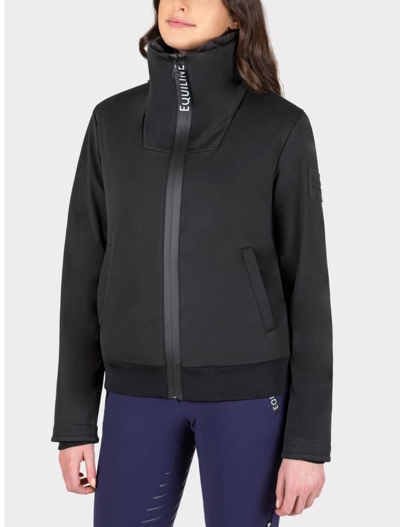 Rive Equestre - EQUILINE Veste Softshell Avec Fausse Fourrure Femme Cerfec