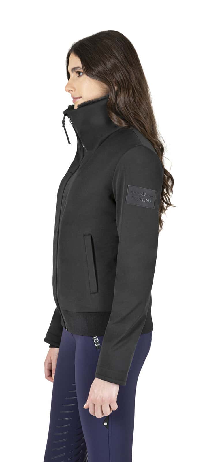 Rive Equestre - EQUILINE Veste Softshell Avec Fausse Fourrure Femme Cerfec